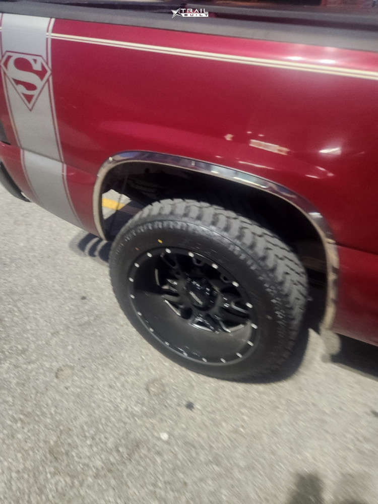 2006 Chevrolet Silverado 1500 Wheel Offset Aggressive > 1" Outside ...