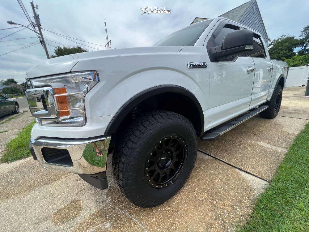 2018 Ford F-150 Wheel Offset Slightly Aggressive Leveling Kit | 2750540 ...