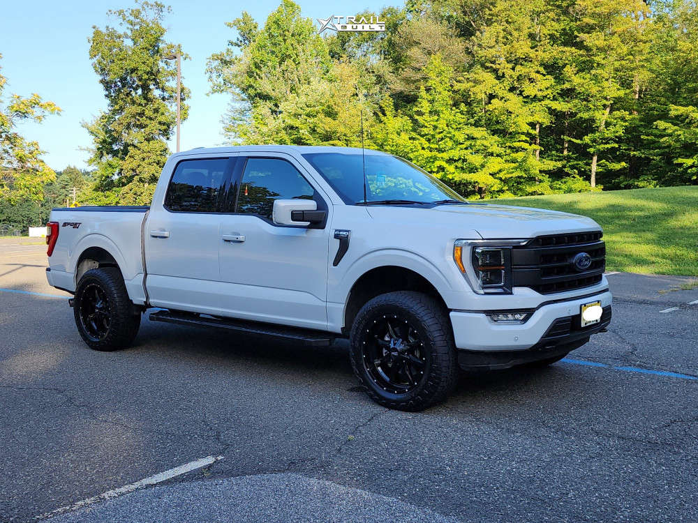 2022 Ford F-150 Wheel Offset Aggressive > 1" Outside Fender Leveling ...