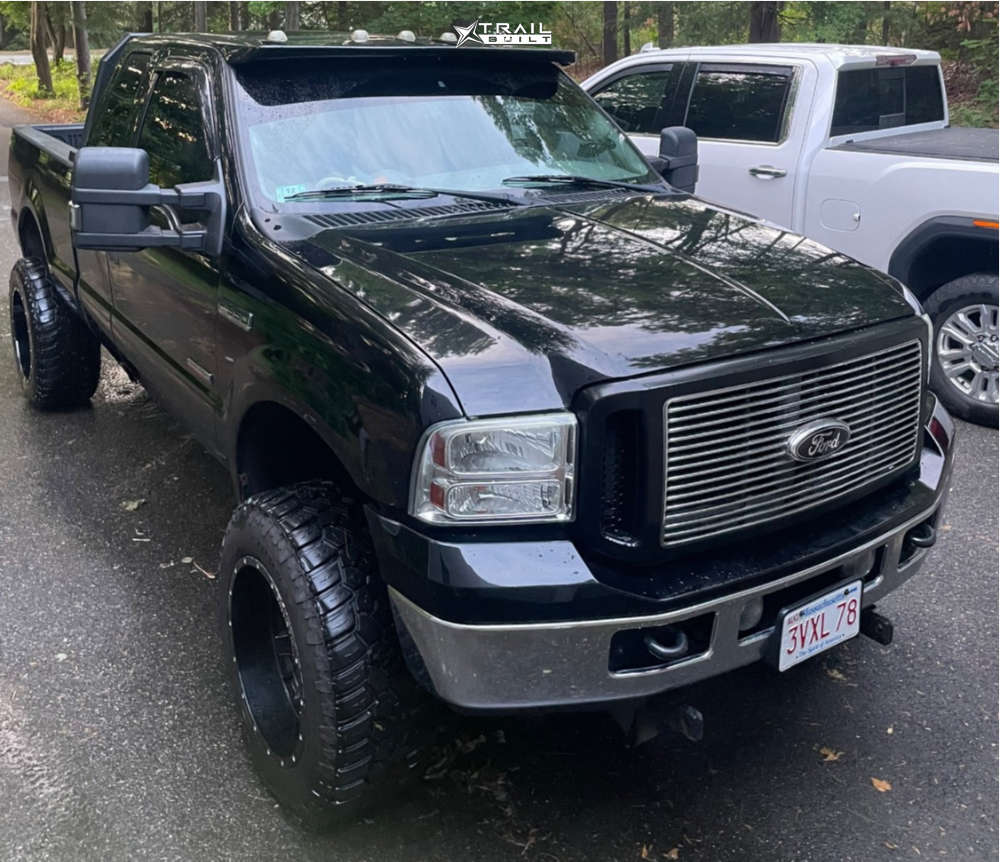 2006 Ford F-350 Super Duty Wheel Offset Aggressive > 1" Outside Fender ...