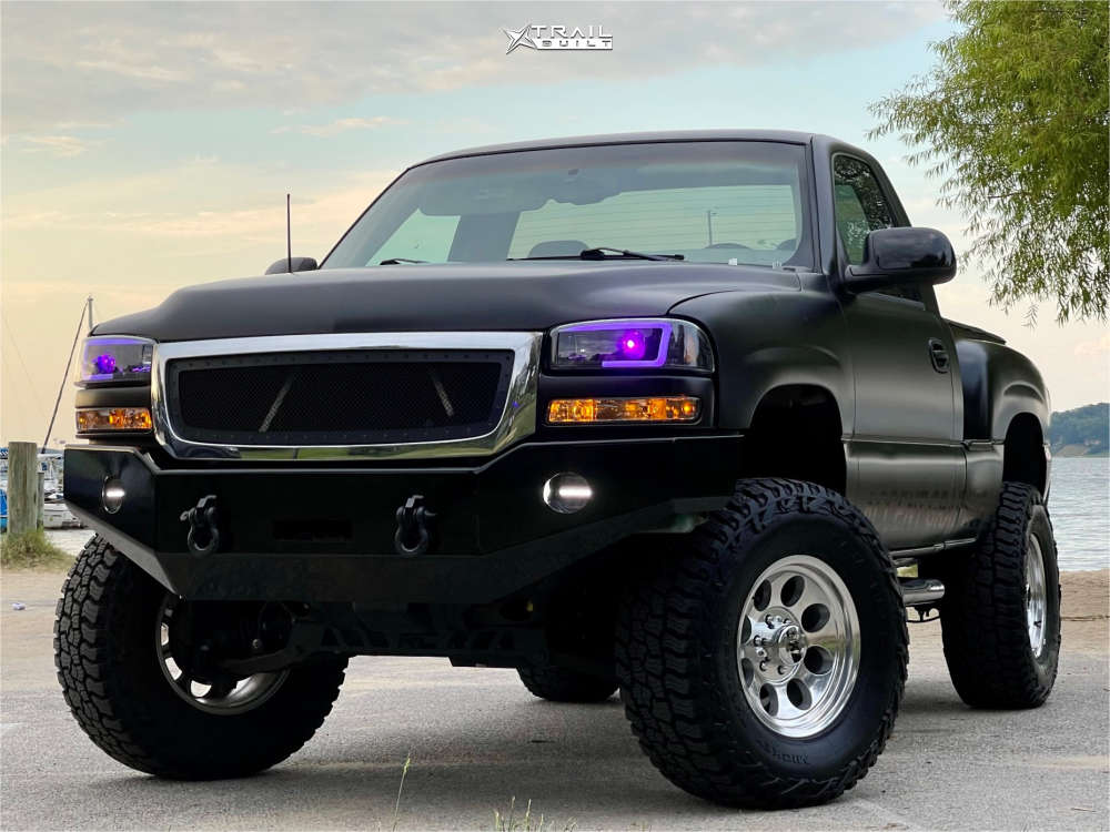 2003 GMC Sierra 1500 Wheel Offset Aggressive > 1" Outside Fender ...