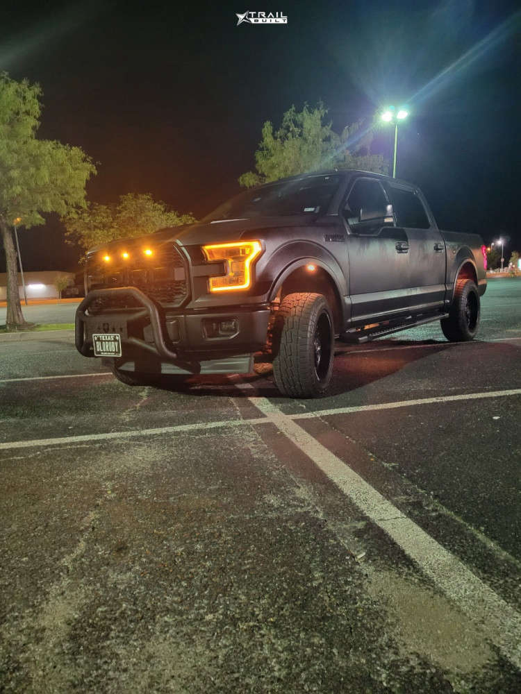 2017 Ford F-150 Wheel Offset Slightly Aggressive Suspension Lift 3 ...