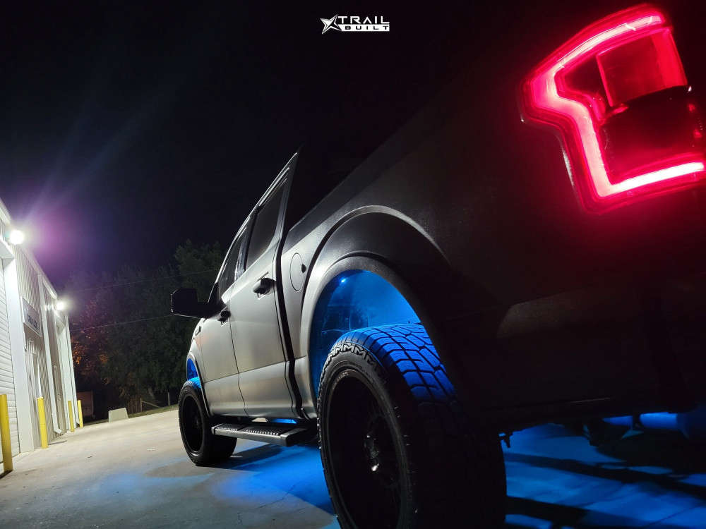 2017 Ford F-150 Wheel Offset Slightly Aggressive Suspension Lift 3 ...