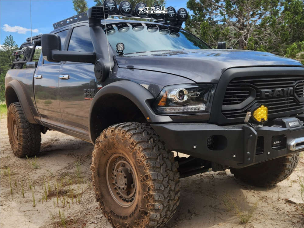 2016 Ram 2500 Wheel Offset Aggressive > 1" Outside Fender Suspension ...