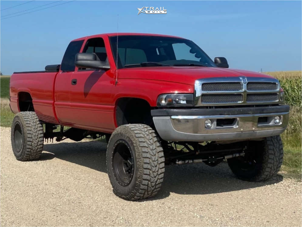 2002 Dodge Ram 2500 Wheel Offset Super Aggressive 3"-5" Suspension Lift ...