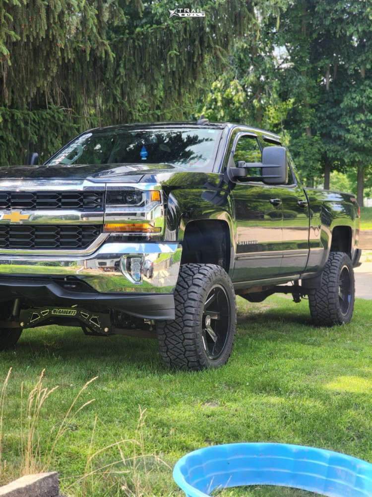2016 Chevrolet Silverado 1500 Wheel Offset Slightly Aggressive ...