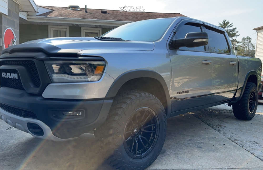 2019 Ram 1500 Wheel Offset Aggressive > 1" Outside Fender Leveling Kit ...
