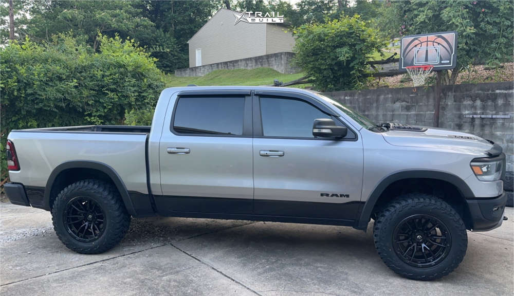 2019 Ram 1500 Wheel Offset Aggressive > 1" Outside Fender Leveling Kit ...
