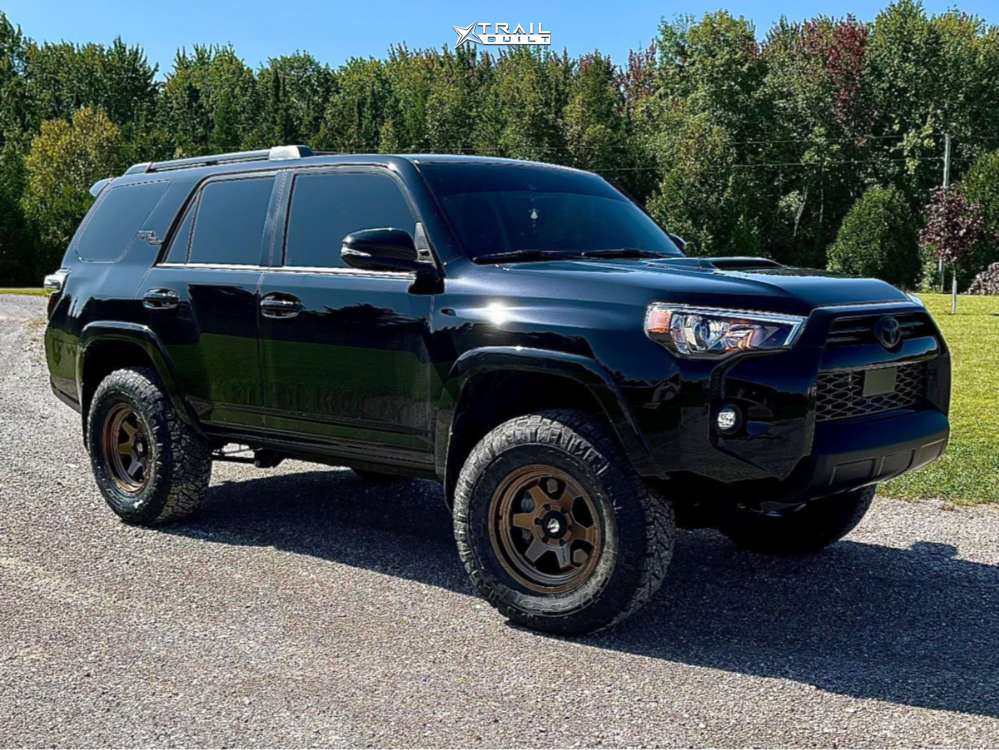 2023 Toyota 4Runner Wheel Offset Slightly Aggressive Suspension Lift 2. ...