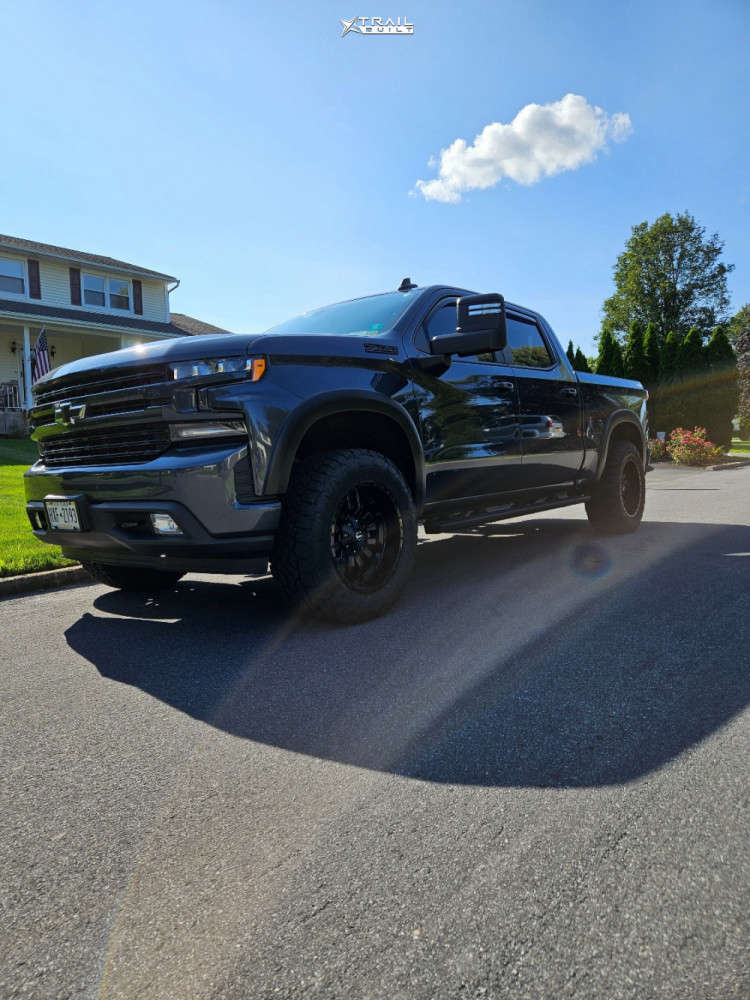 2021 Chevrolet Silverado 1500 Wheel Offset Aggressive > 1" Outside ...