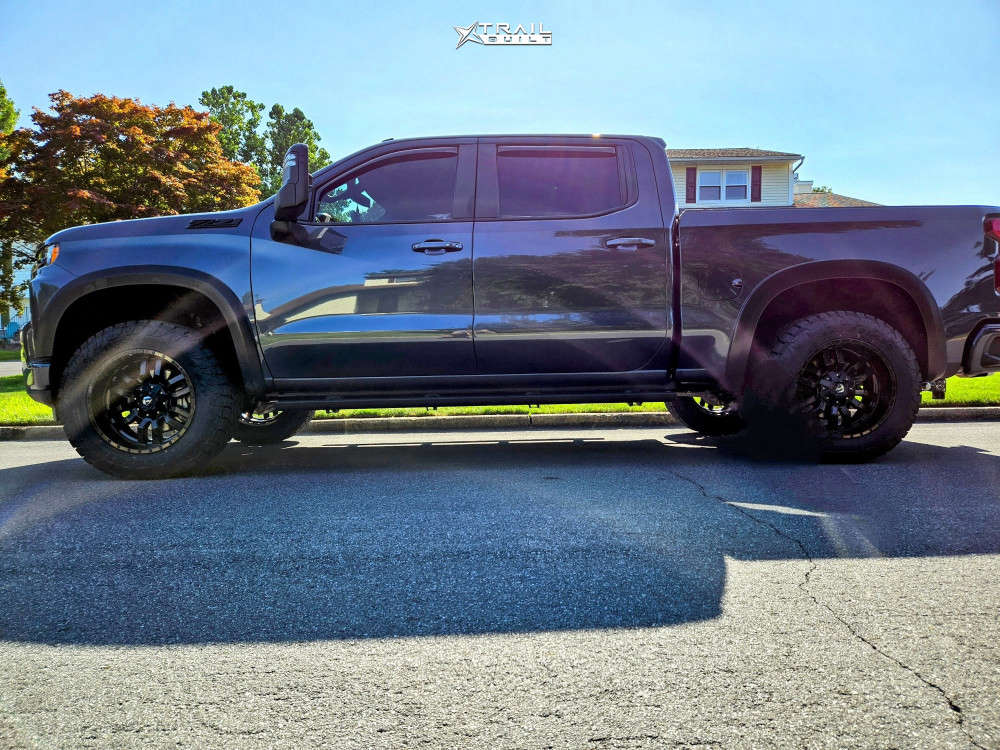 2021 Chevrolet Silverado 1500 Wheel Offset Aggressive > 1" Outside ...