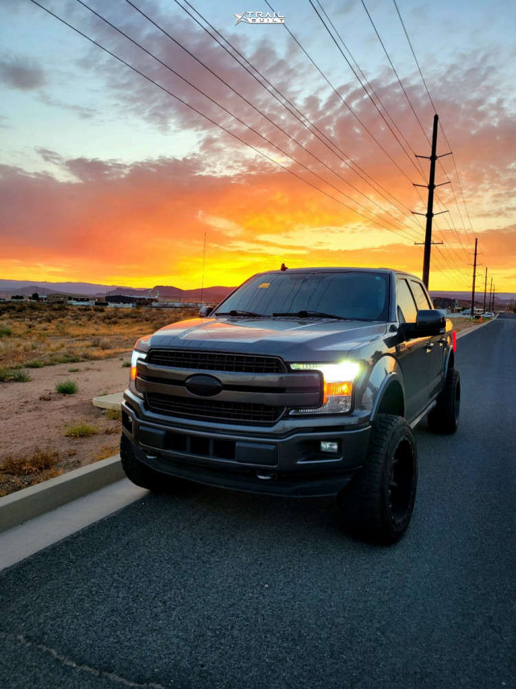 2019 Ford F-150 Wheel Offset Aggressive > 1" Outside Fender Suspension ...