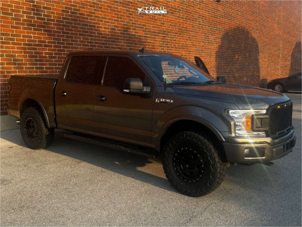 2019 Ford F-150 Wheel Offset Aggressive > 1" Outside Fender Suspension ...
