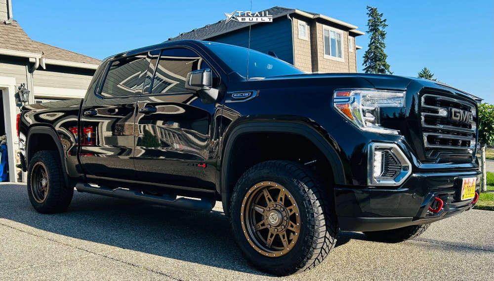 2021 GMC Sierra 1500 Wheel Offset Aggressive > 1" Outside Fender ...