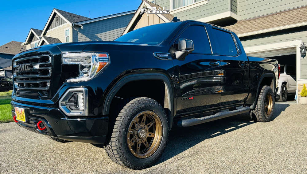 2021 GMC Sierra 1500 Wheel Offset Aggressive > 1" Outside Fender ...