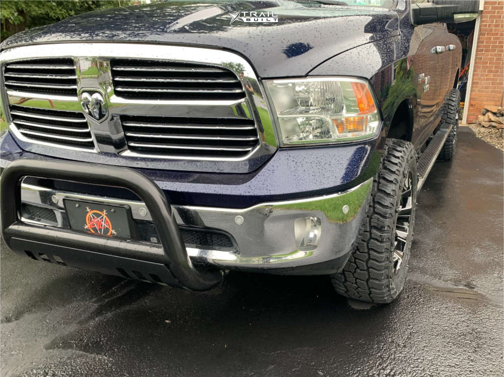 2017 Ram 1500 Wheel Offset Aggressive > 1" Outside Fender Suspension ...