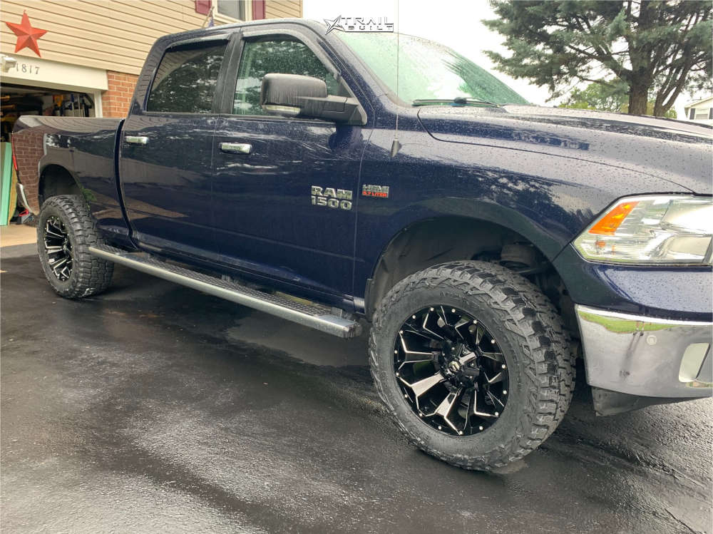 2017 Ram 1500 Wheel Offset Aggressive > 1" Outside Fender Suspension ...
