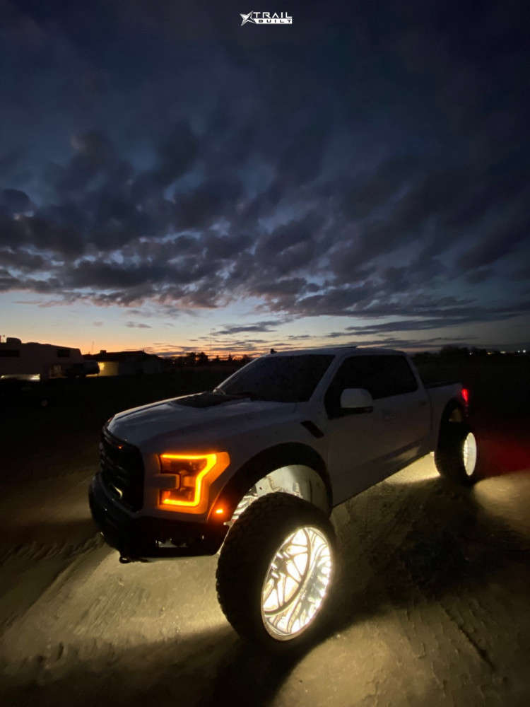 2019 Ford F-150 Wheel Offset Super Aggressive 3"-5" Leveling Kit ...