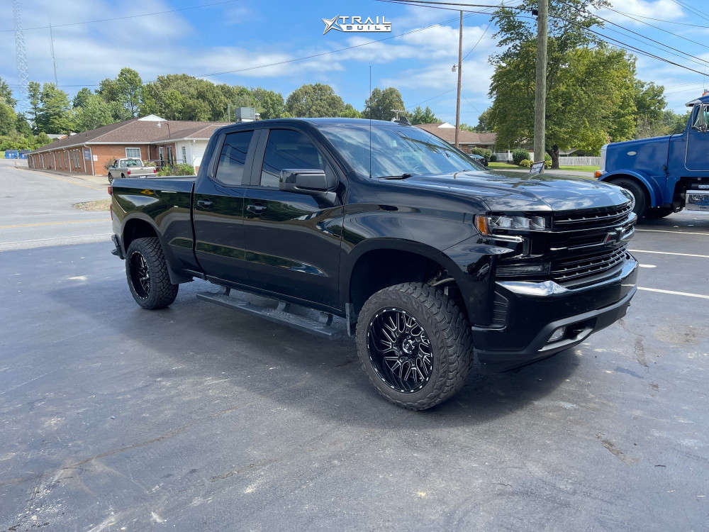 2021 Chevrolet Silverado 1500 Wheel Offset Aggressive > 1" Outside ...