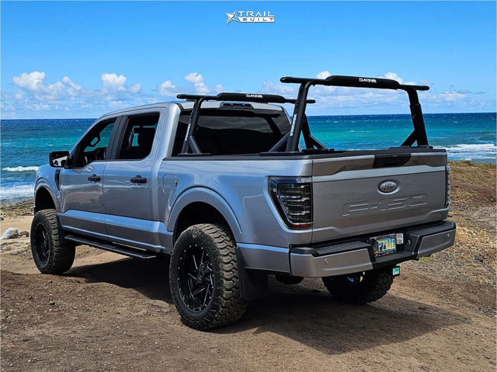 2021 Ford F-150 Wheel Offset Aggressive > 1" Outside Fender Suspension ...