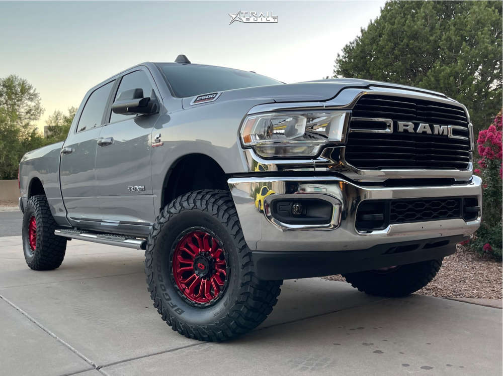 2021 Ram 2500 Wheel Offset Aggressive > 1" Outside Fender Leveling Kit ...