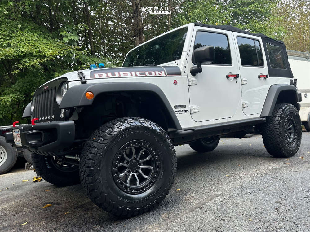 2018 Jeep Wrangler JK Wheel Offset Aggressive > 1" Outside Fender ...