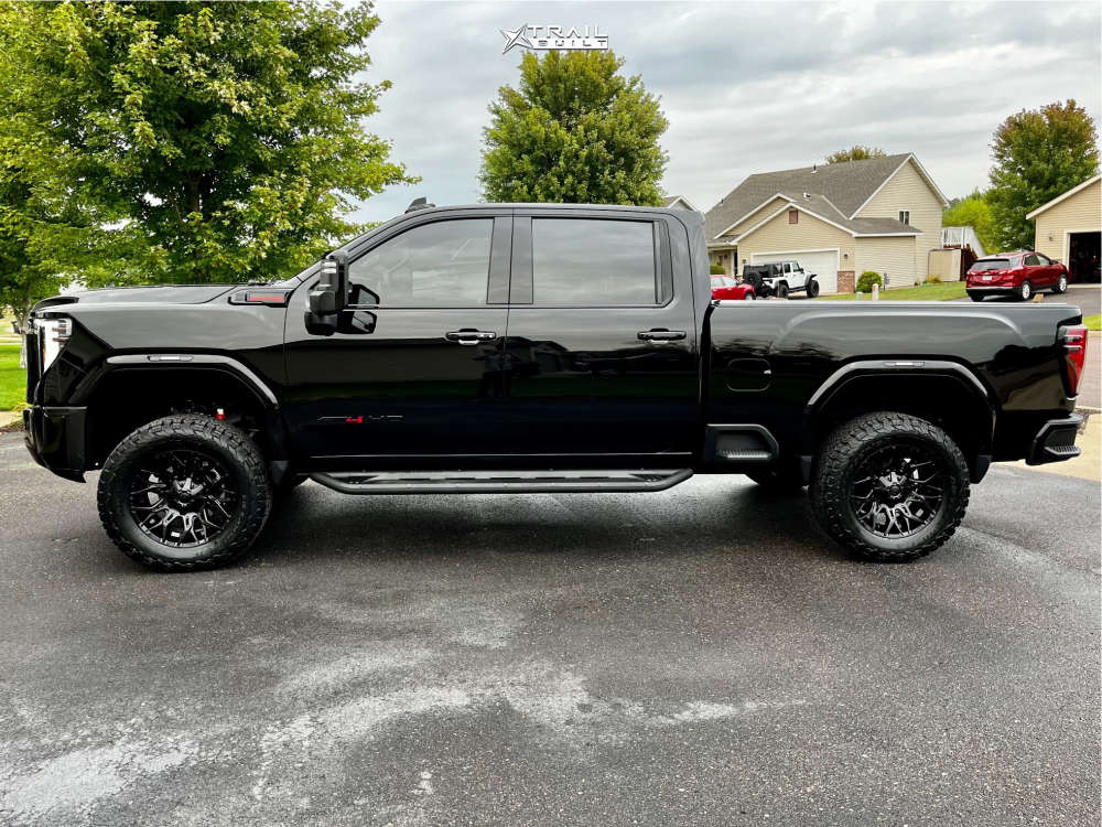 2024 GMC Sierra 2500 HD Wheel Offset Aggressive > 1" Outside Fender ...