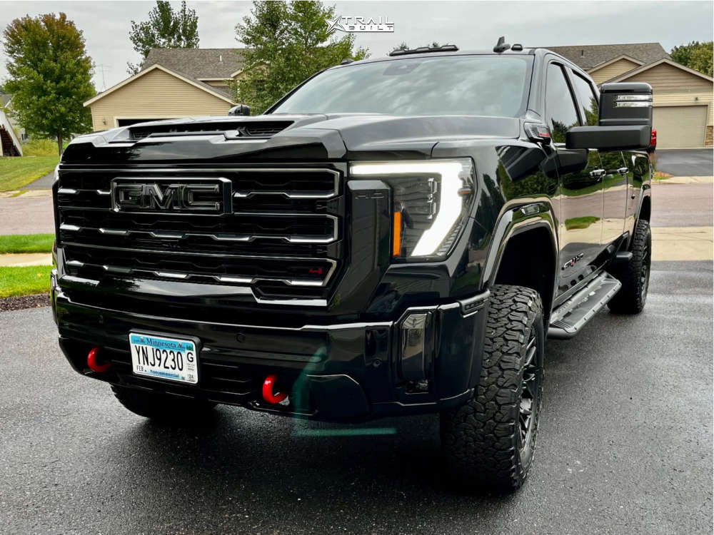 2024 GMC Sierra 2500 HD Wheel Offset Aggressive > 1" Outside Fender Leveling Kit | 2763542 ...