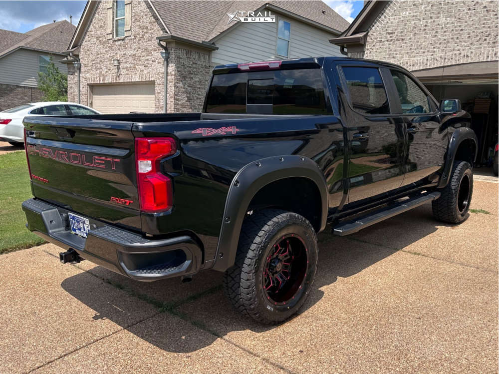 2019 Chevrolet Silverado 1500 Wheel Offset Aggressive > 1" Outside ...