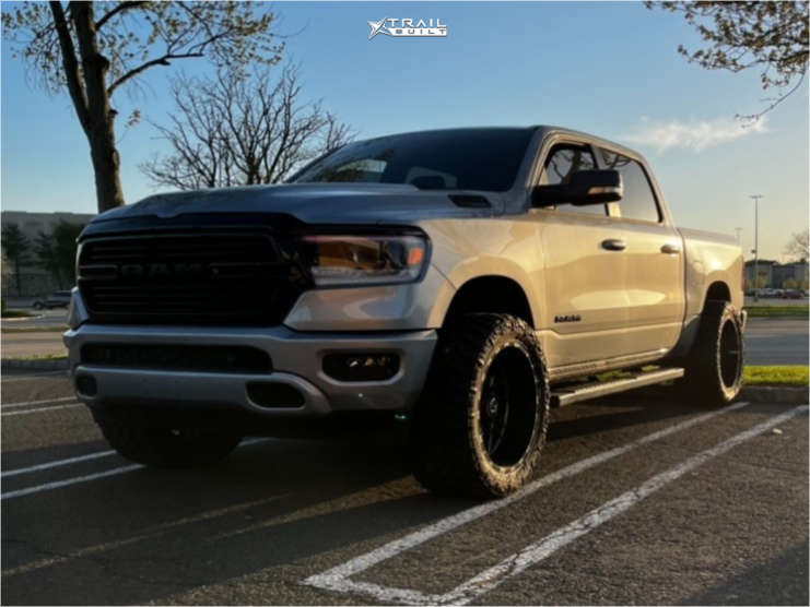 2021 Ram 1500 Wheel Offset Aggressive > 1" Outside Fender Suspension ...