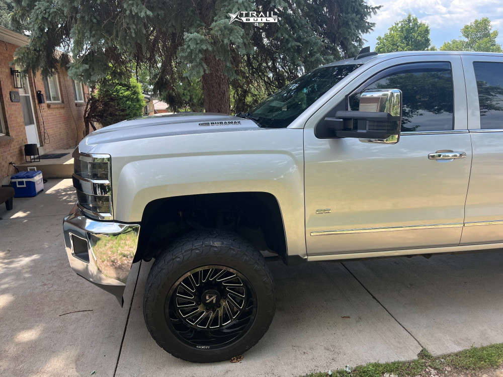 2018 Chevrolet Silverado 2500 HD Wheel Offset Super Aggressive 3"-5 ...