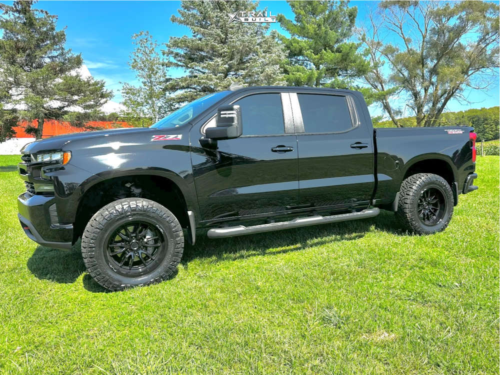 2020 Chevrolet Silverado 1500 Wheel Offset Aggressive > 1" Outside ...