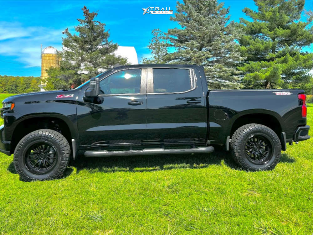 2020 Chevrolet Silverado 1500 Wheel Offset Aggressive > 1" Outside ...