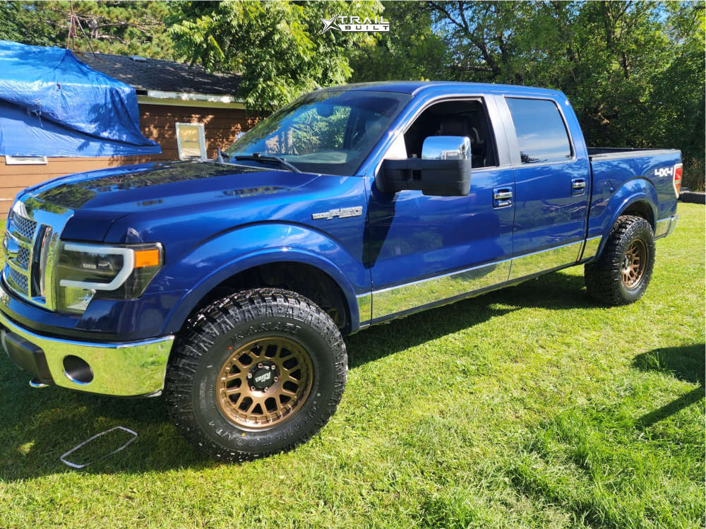 2010 Ford F-150 Wheel Offset Super Aggressive 3"-5" Leveling Kit ...