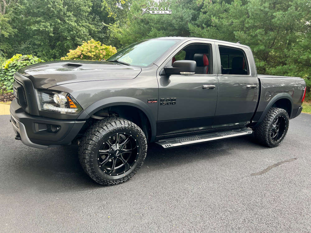 2017 Ram 1500 Wheel Offset Aggressive > 1" Outside Fender Suspension ...