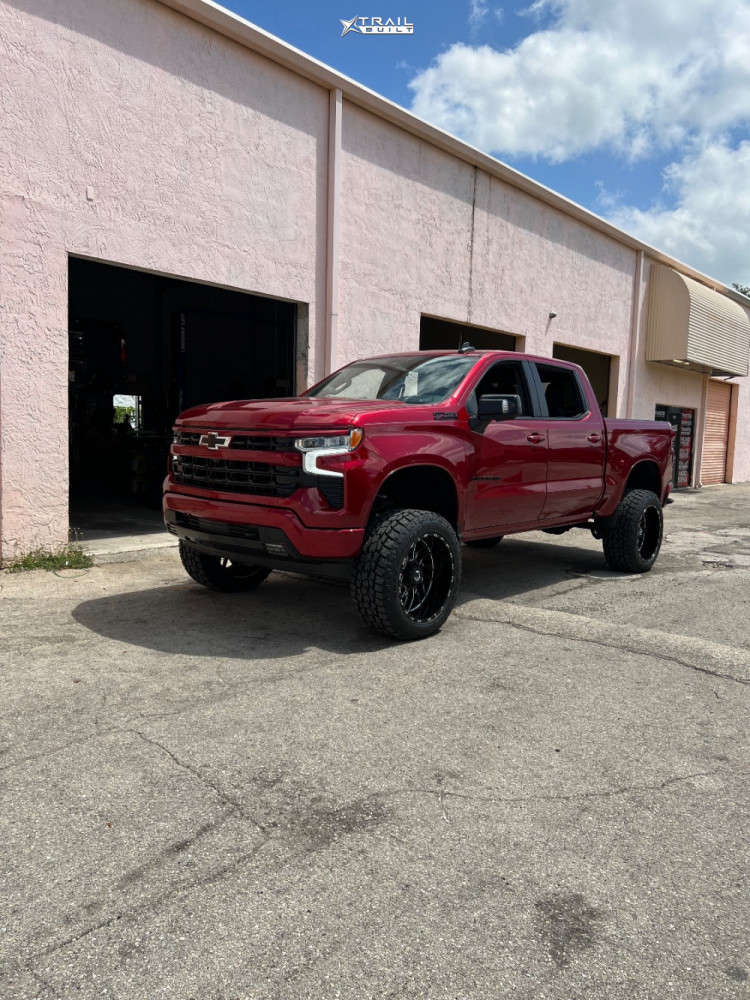 2023 Chevrolet Silverado 1500 Wheel Offset Aggressive > 1" Outside ...