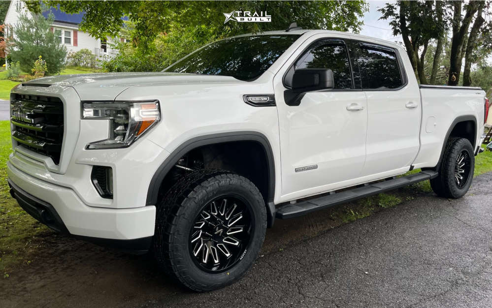 2020 GMC Sierra 1500 Wheel Offset Aggressive > 1" Outside Fender ...