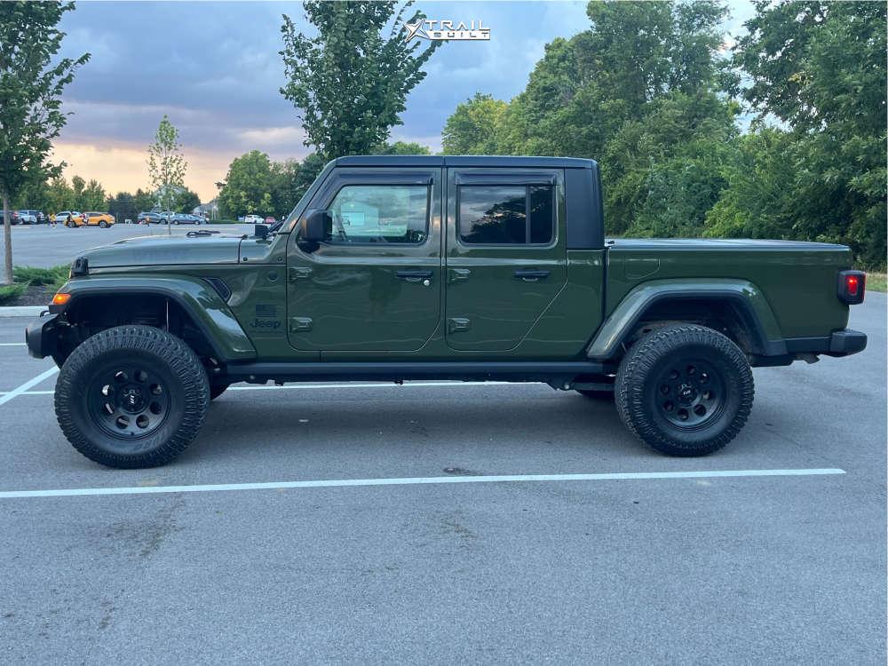 2021 Jeep Gladiator Wheel Offset Super Aggressive 3"-5" Suspension Lift ...