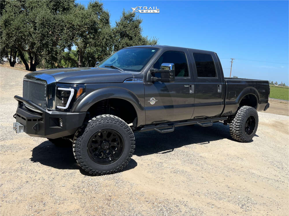 2015 Ford F-250 Super Duty Wheel Offset Aggressive > 1" Outside Fender ...