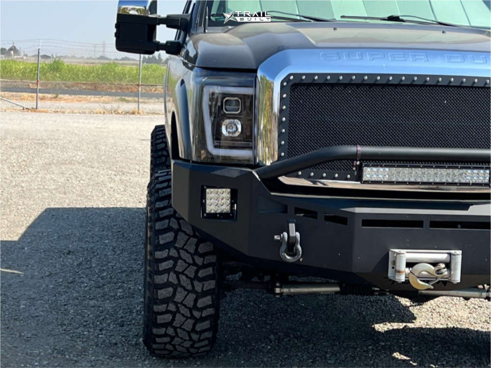 2015 Ford F-250 Super Duty Wheel Offset Aggressive > 1" Outside Fender ...