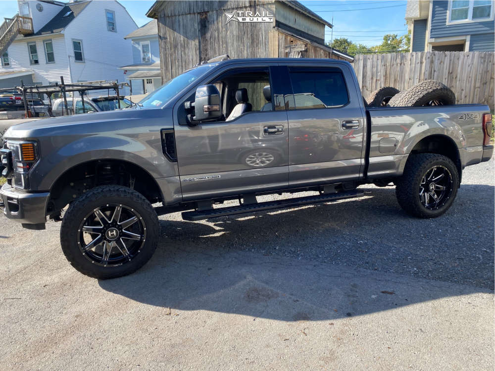2021 Ford F-350 Super Duty Wheel Offset Aggressive > 1" Outside Fender ...