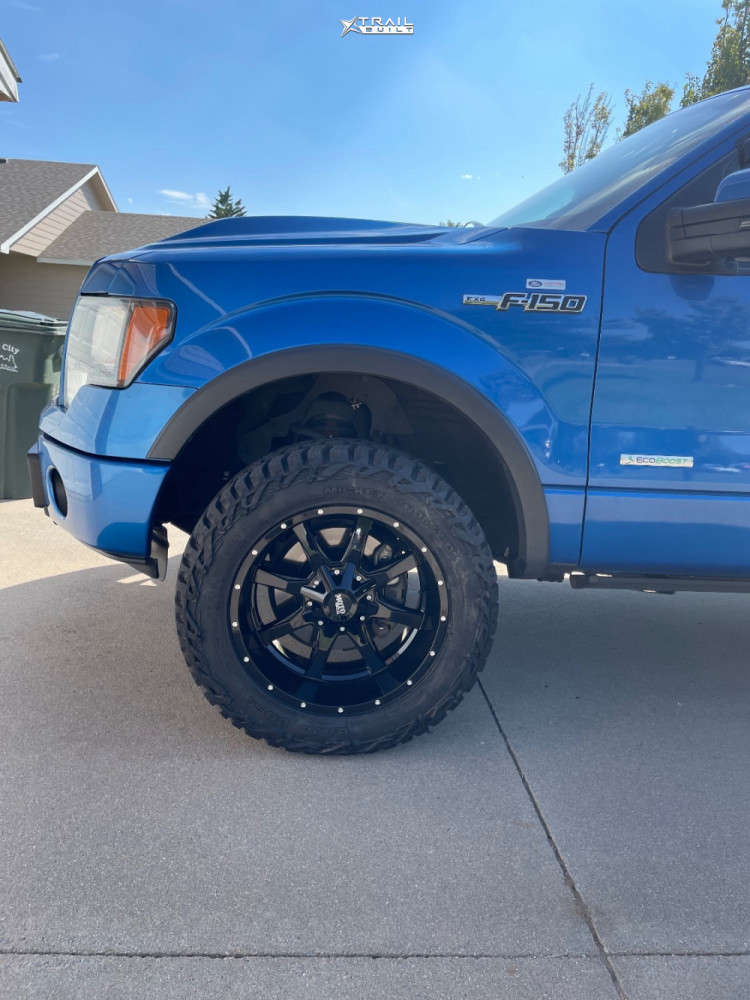 2012 Ford F-150 Wheel Offset Super Aggressive 3"-5" Leveling Kit | 2773340 | TrailBuilt Off-Road