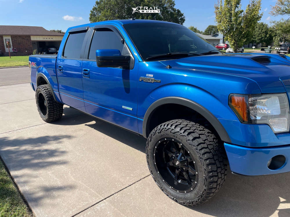 2012 Ford F-150 Wheel Offset Super Aggressive 3"-5" Leveling Kit | 2773340 | TrailBuilt Off-Road