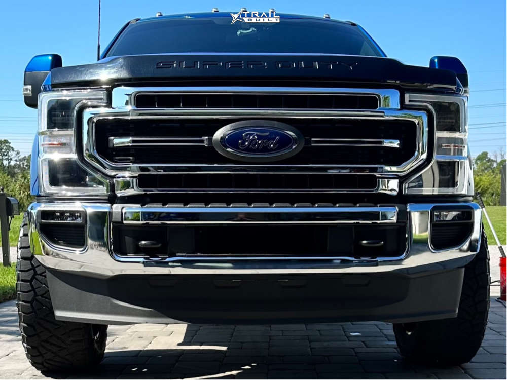 2022 Ford F-250 Super Duty Wheel Offset Aggressive > 1" Outside Fender ...