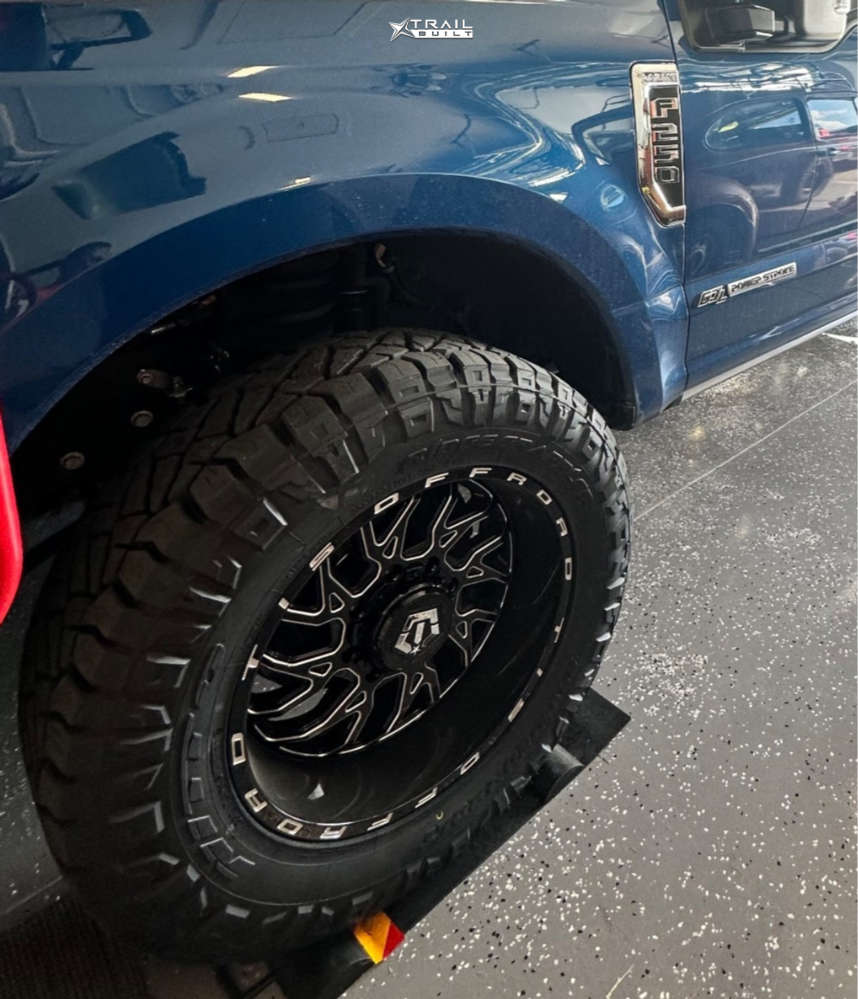 2022 Ford F-250 Super Duty Wheel Offset Aggressive > 1" Outside Fender ...
