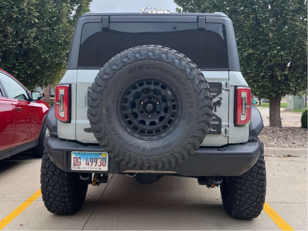 2021 Ford Bronco Wheel Offset Aggressive > 1" Outside Fender Suspension ...