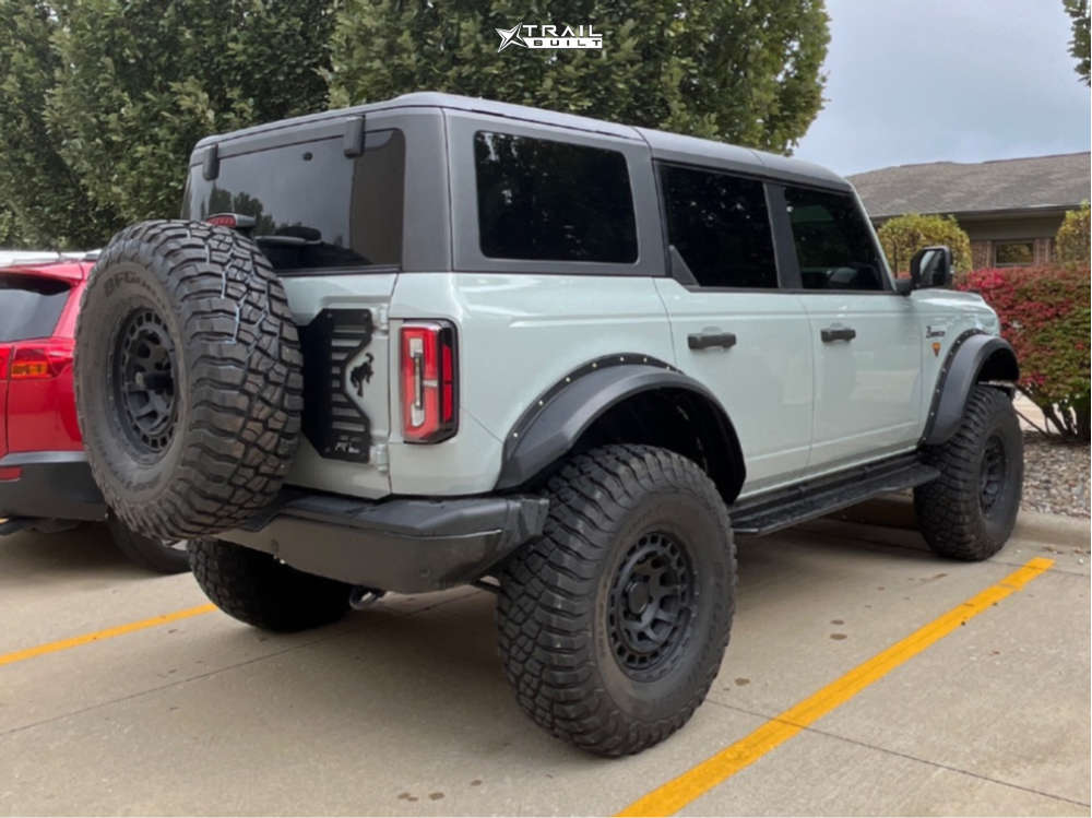 2021 Ford Bronco Wheel Offset Aggressive > 1" Outside Fender Suspension ...