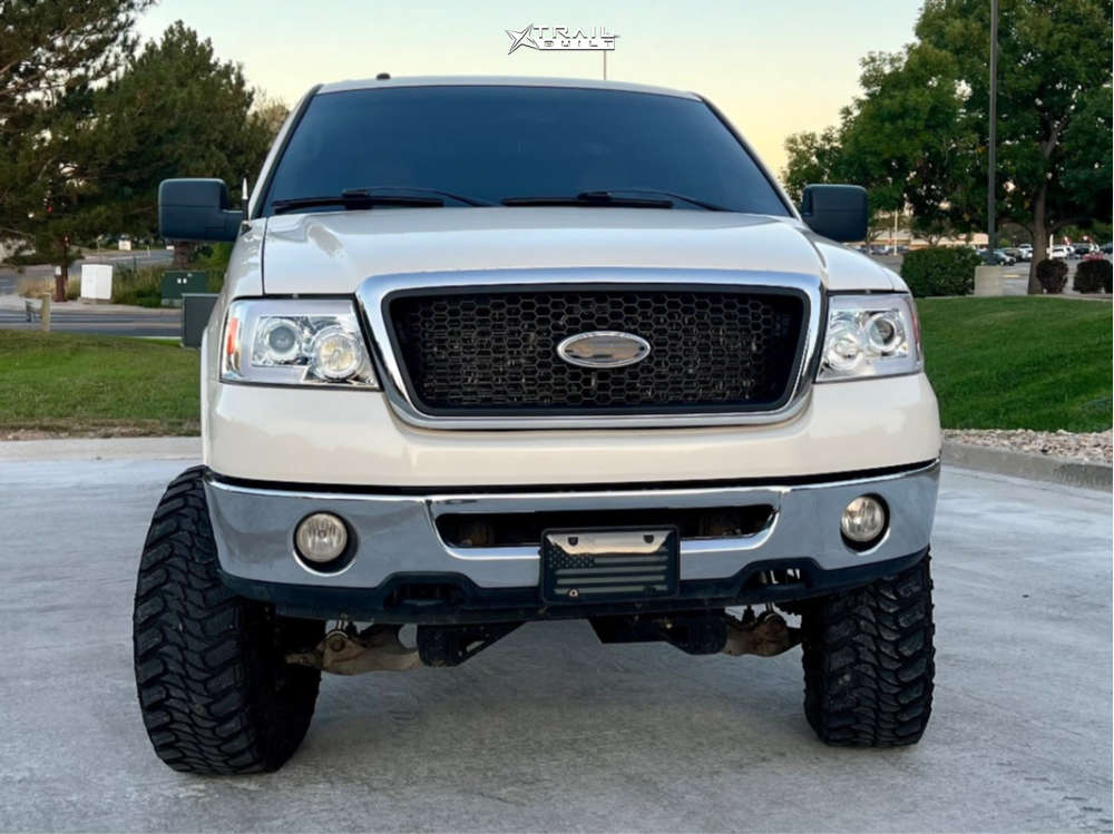2007 Ford F-150 Wheel Offset Aggressive > 1" Outside Fender Suspension ...