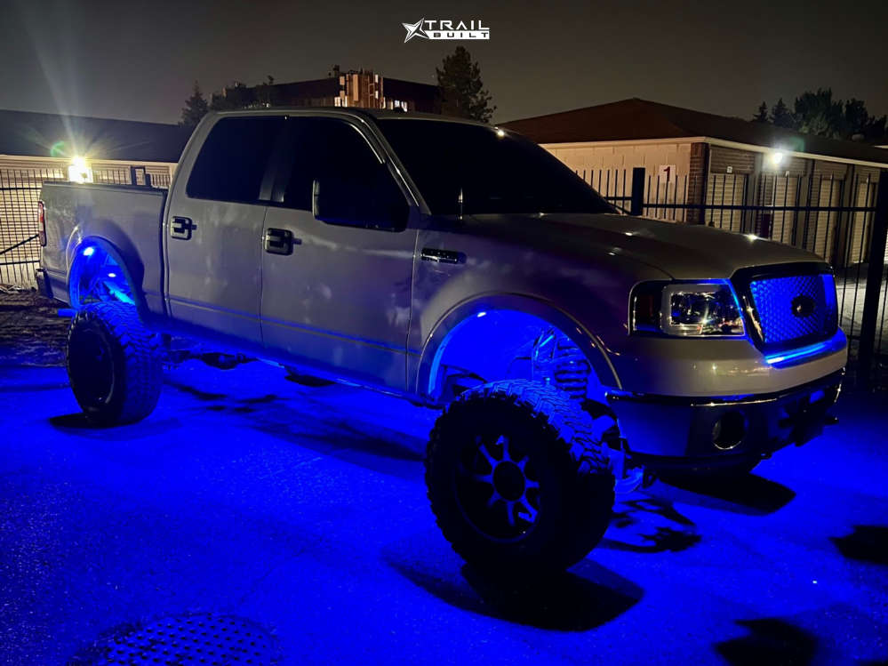 2007 Ford F-150 Wheel Offset Aggressive > 1" Outside Fender Suspension ...