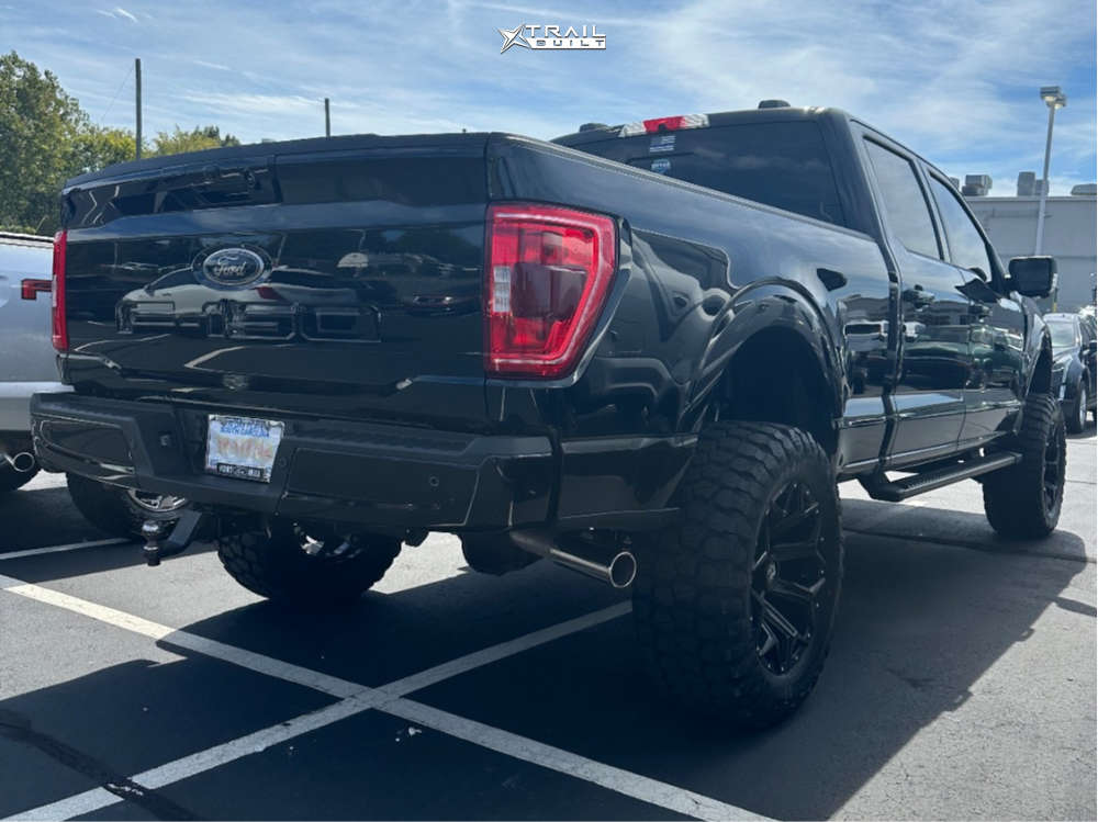 2023 Ford F-150 Wheel Offset Aggressive > 1" Outside Fender Suspension ...